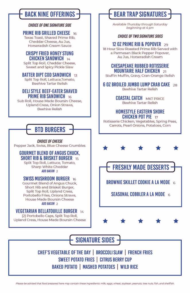 Fine Casual Restaurant in Ocean View Delaware- Coastal Kitchen