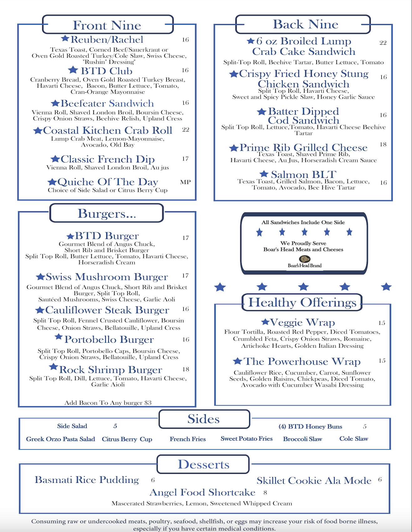 Fine Casual Restaurant in Ocean View Delaware- Coastal Kitchen