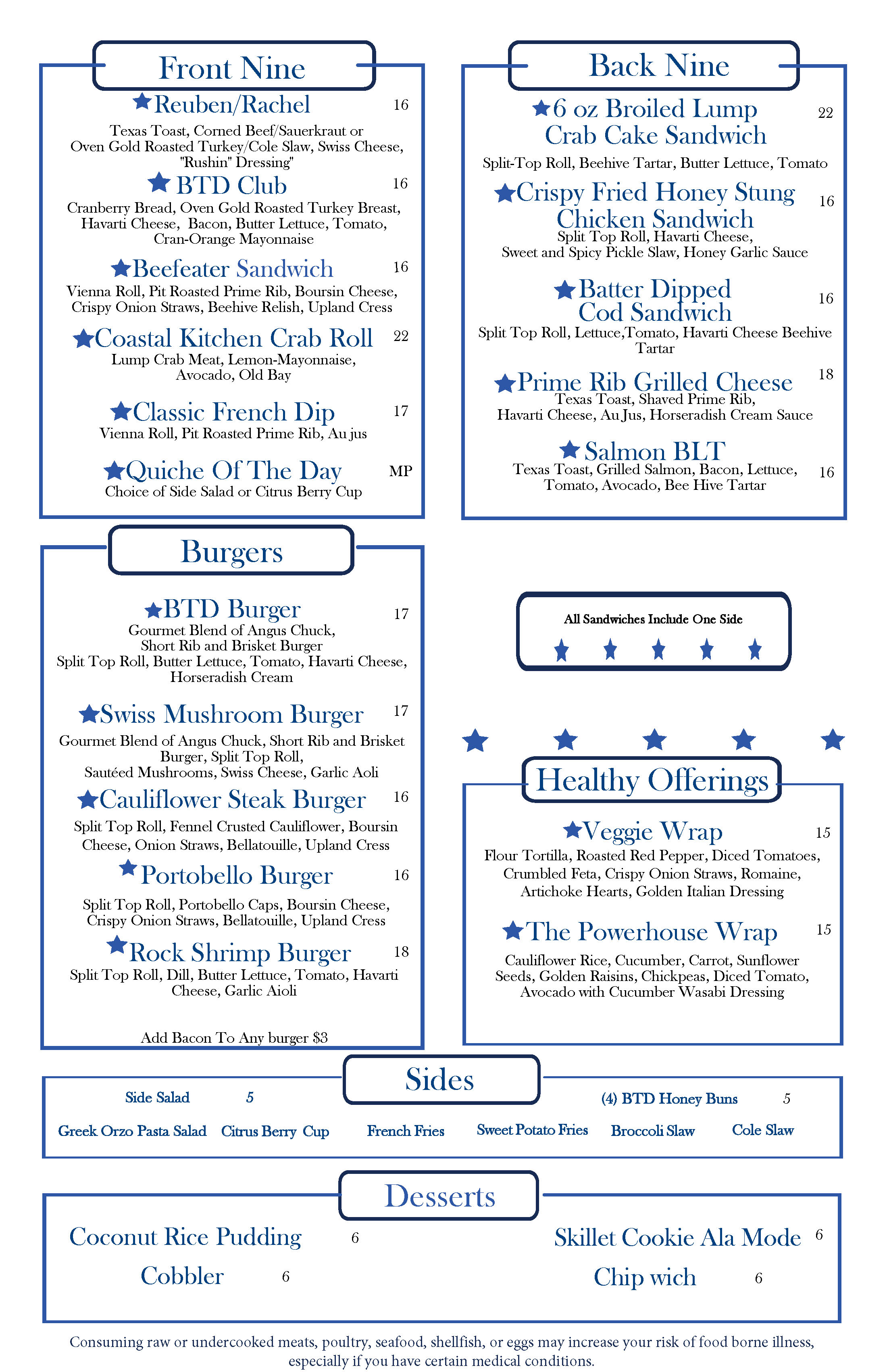 Fine Casual Restaurant in Ocean View Delaware- Coastal Kitchen
